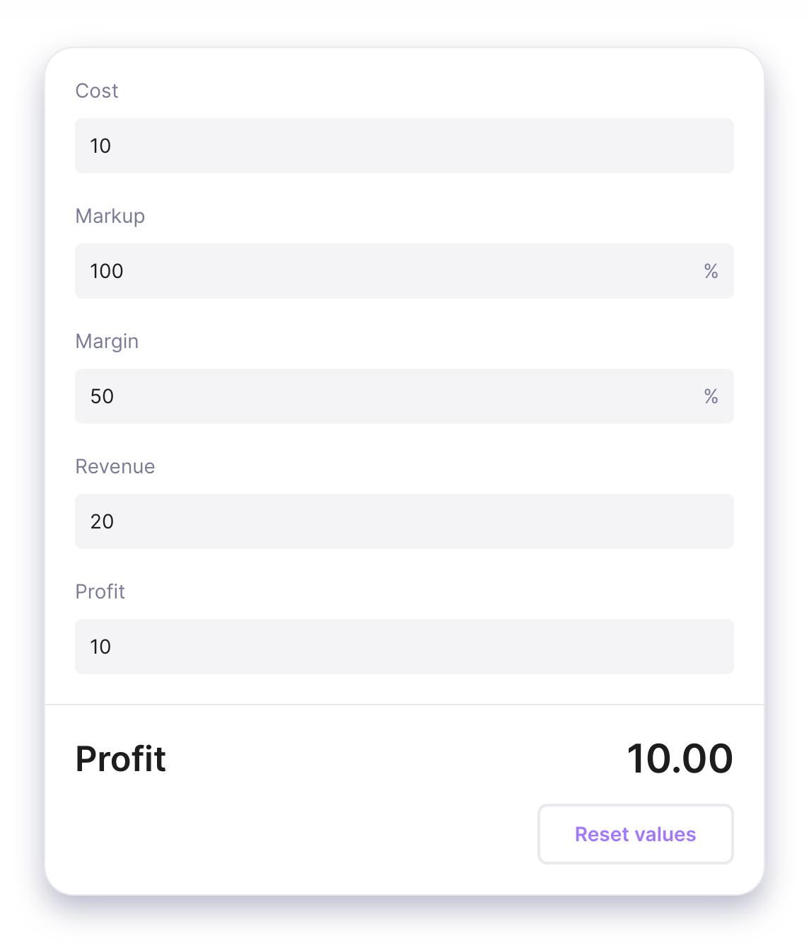 Markup Calculator [FREE] - EARLY
